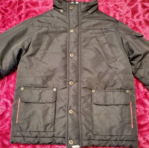 Timberland | Jackets & Coats | Timberland Toddlers Black Utility Jacket ...